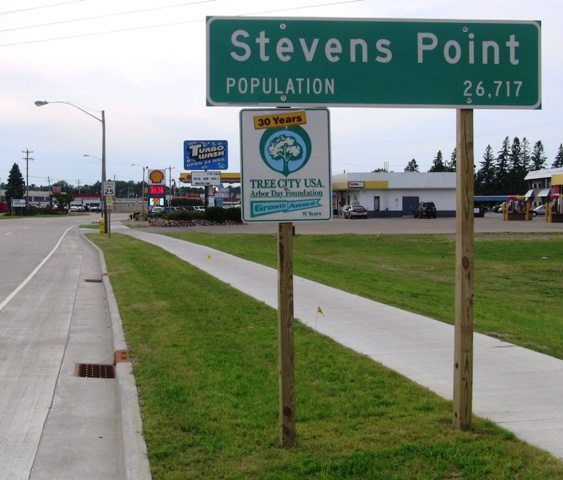 stevens point sign
